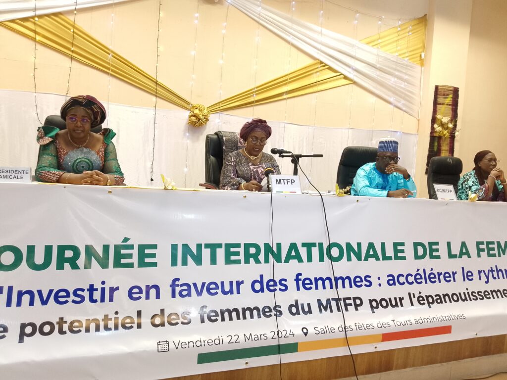 Célébration de la JIF 2024 au MTFP: Adidjatou Mathys pour l ...